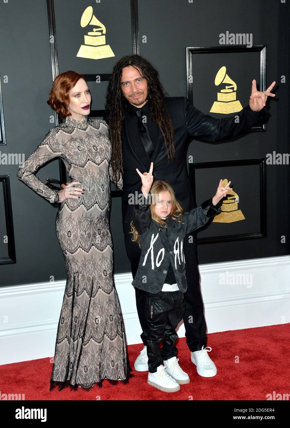 James Shaffer attends the 59th GRAMMY Awards at STAPLES Center on ...