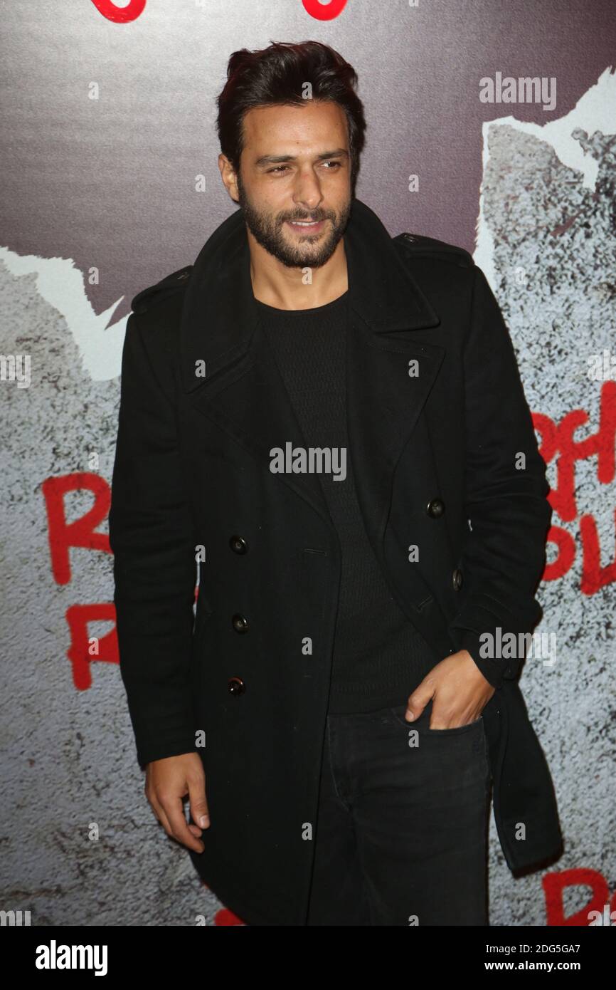 Maxim Nucci attending the Rock N Roll Paris premiere at Cinema Pathe ...