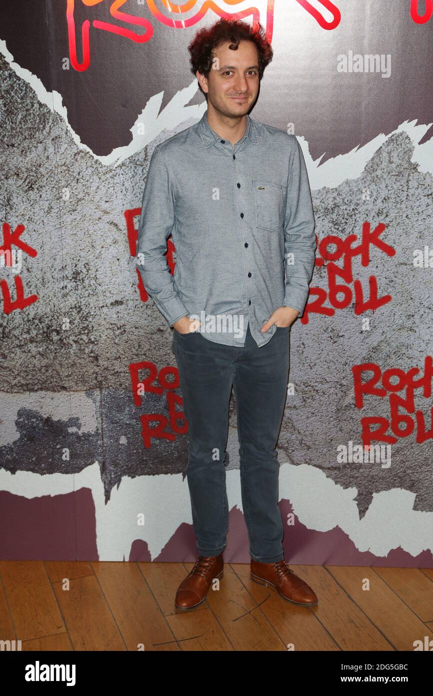 David Marsais attending the Rock N Roll Paris premiere at Cinema Pathe ...