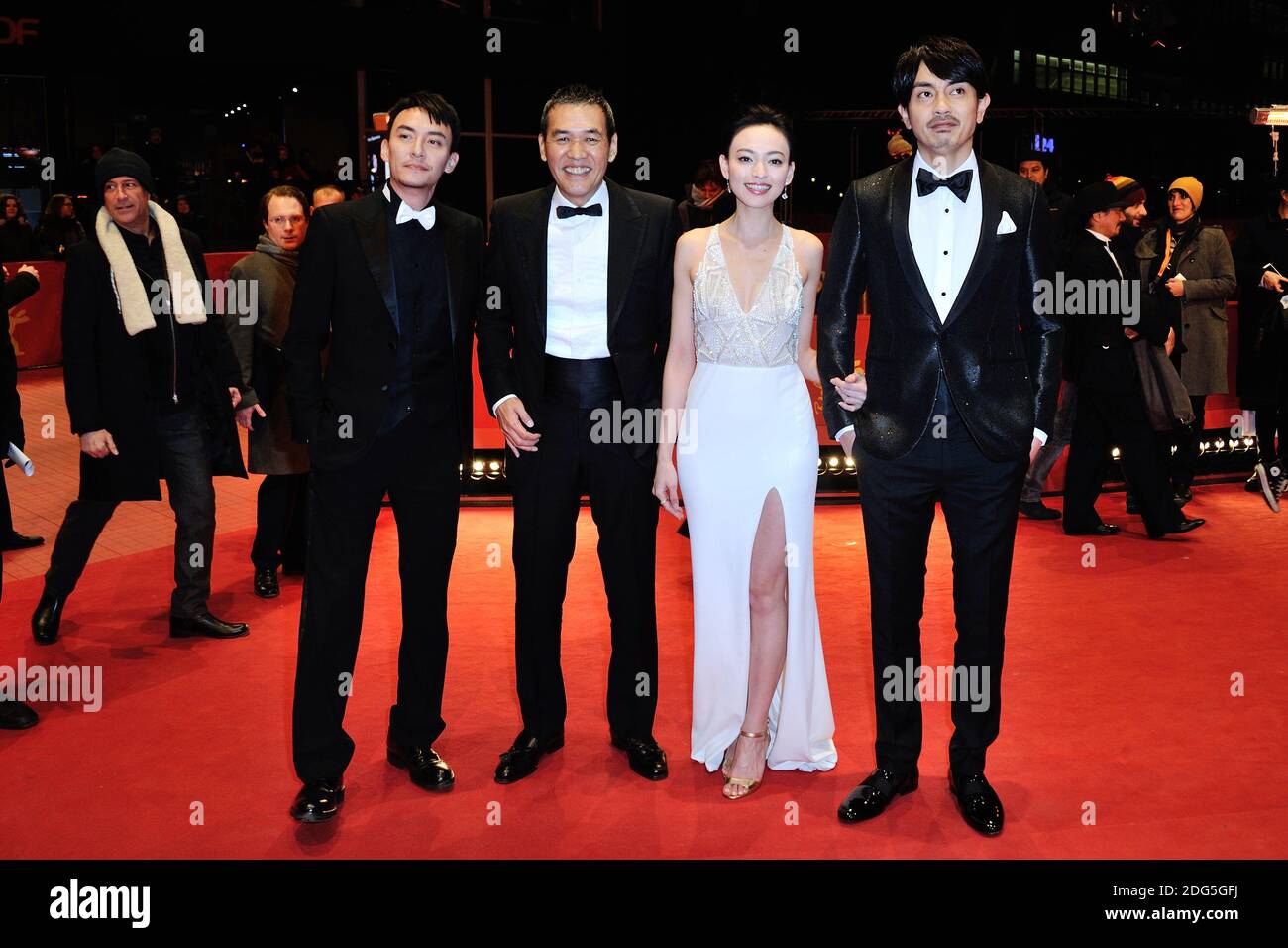 Sabu (Hiroyuki Tanaka), Sho Aoyagi, Yao Yi Ti and Sho Aoyagi attending ...