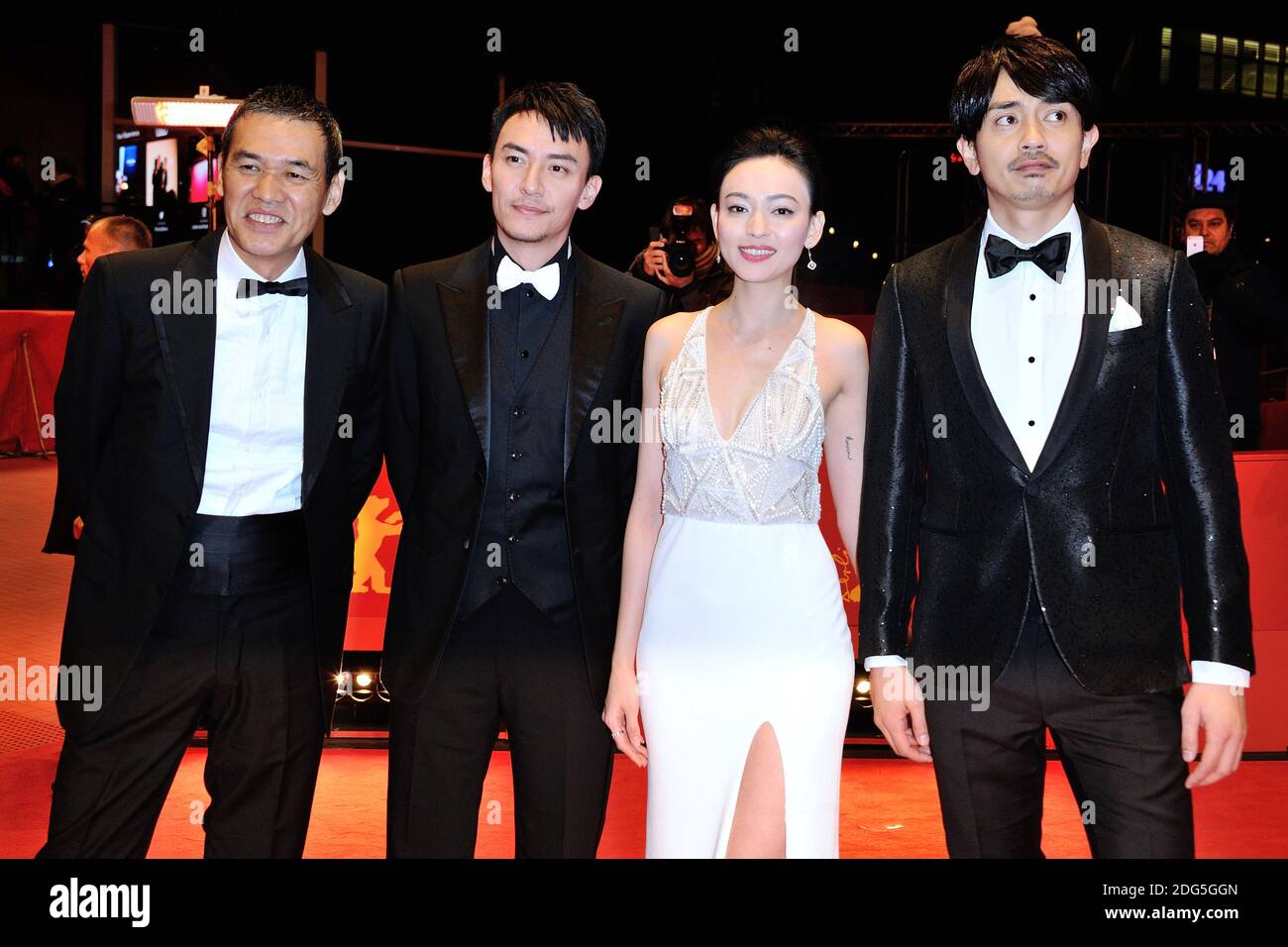 Sabu (Hiroyuki Tanaka), Sho Aoyagi, Yao Yi Ti and Sho Aoyagi attending ...