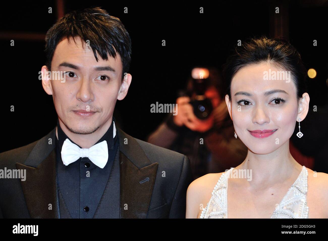 Chang Chen and Yao Yi Ti attending the Mr. Long Premiere during the 67th Berlin International ...