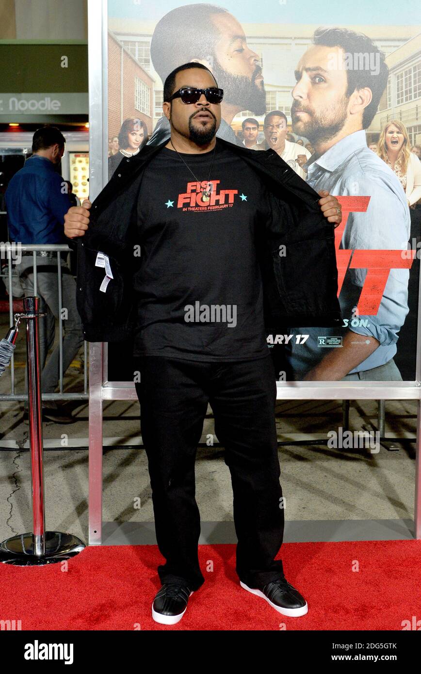 Ice Cube attends the premiere of Warner Bros. Pictures' 'Fist Fight' on ...