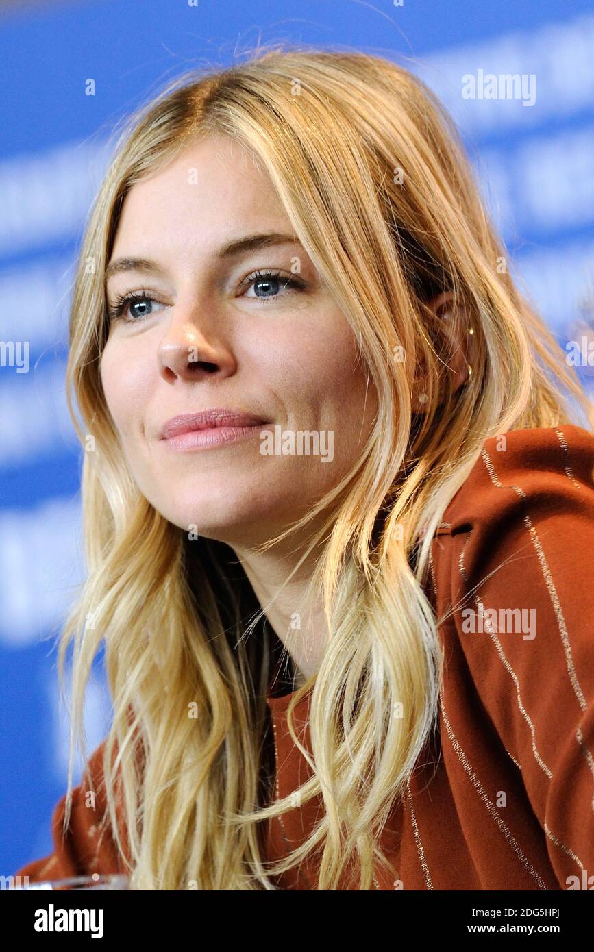 Sienna Miller attending The Lost City of Z Press Conference during the ...