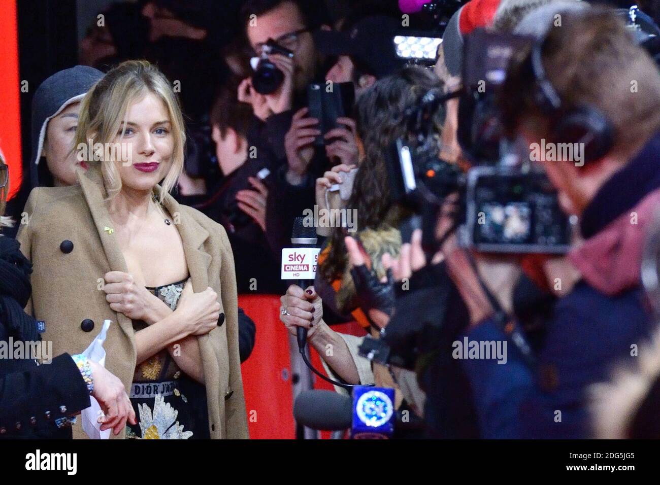 Sienna Miller attending The Lost City of Z Premiere during the 67th ...