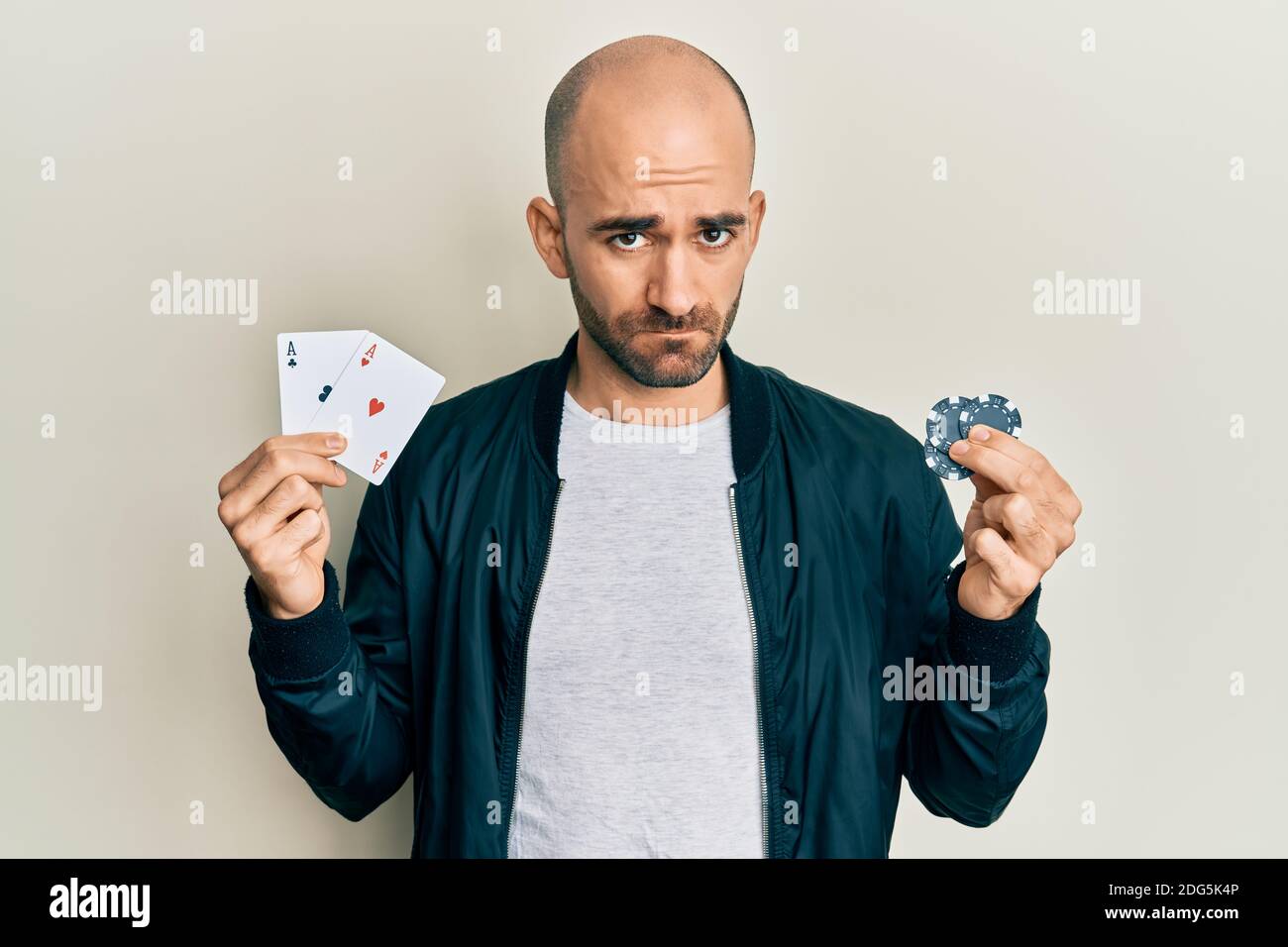 Poker player sad hi-res stock photography and images - Alamy
