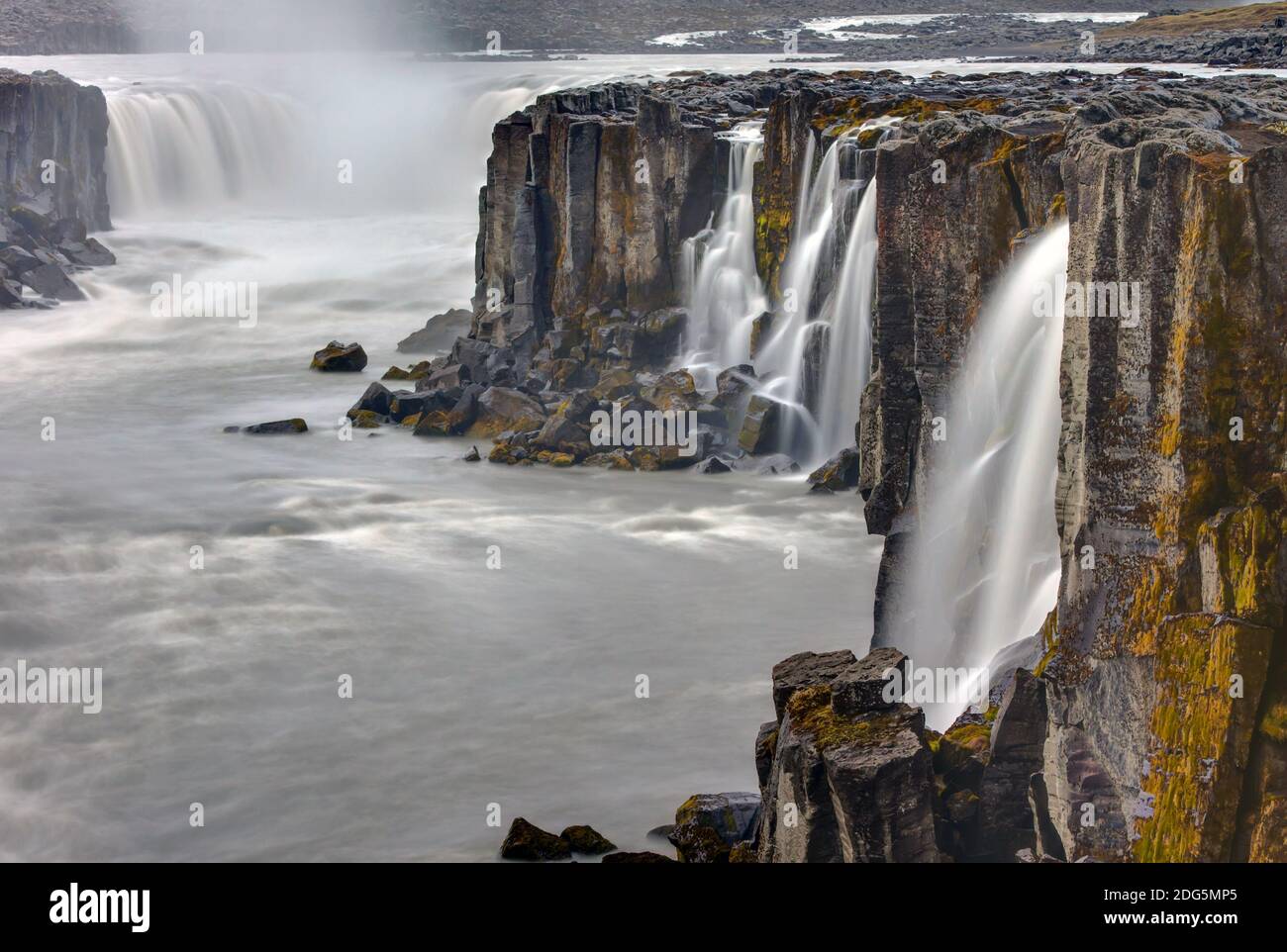 The waterfall Selfoss in the northern part of Icel Stock Photo - Alamy