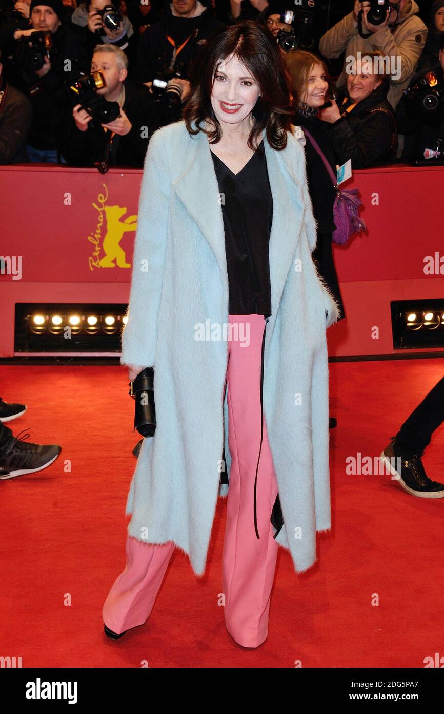 Iris Berben attending Logan Premiere during the 67th Berlin ...