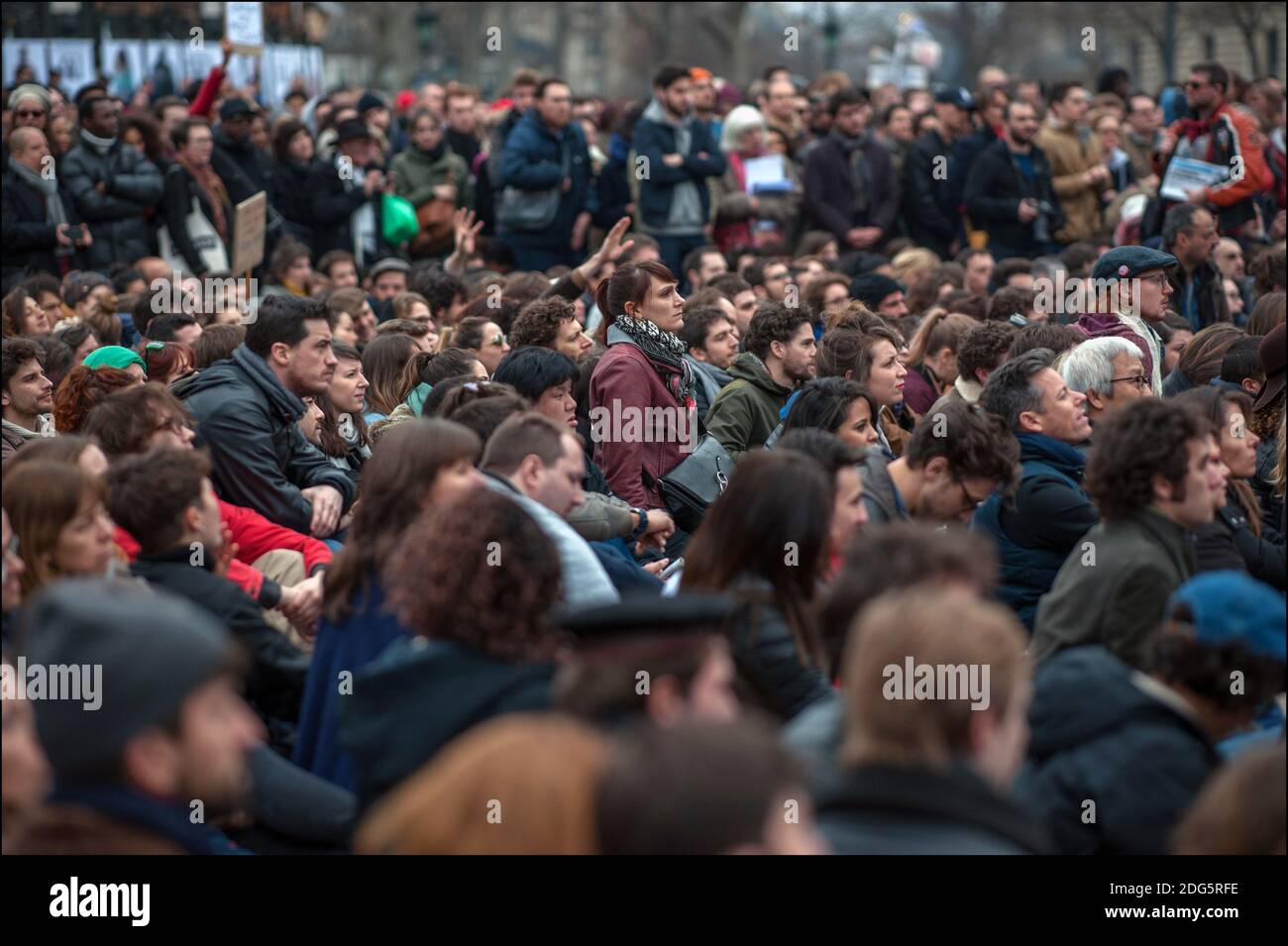 People participate in a protest against political corruption at Place ...