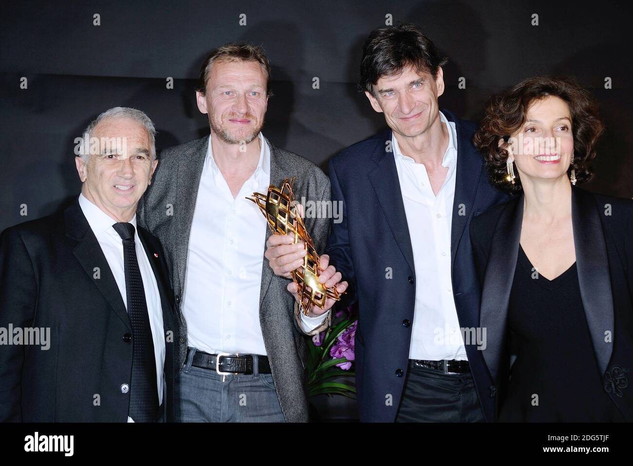 Alain Terzian, Nicolas Altmayer, Eric Altmayer et Audrey Azoulay ...