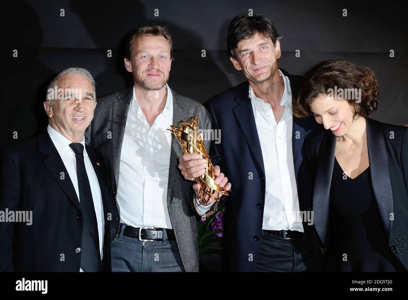 Alain Terzian, Nicolas Altmayer, Eric Altmayer et Audrey Azoulay ...