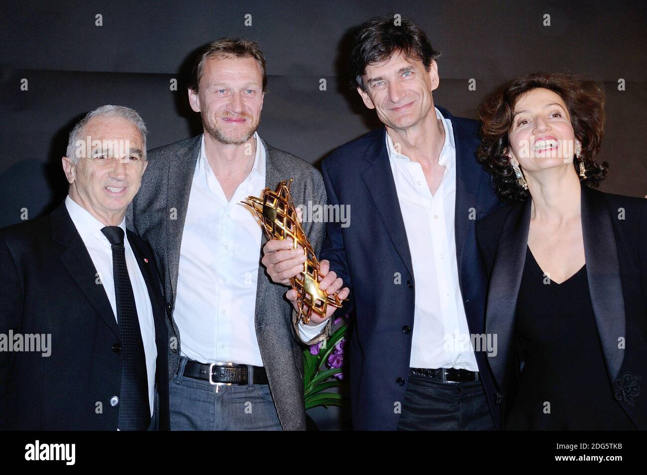 Alain Terzian, Nicolas Altmayer, Eric Altmayer et Audrey Azoulay ...