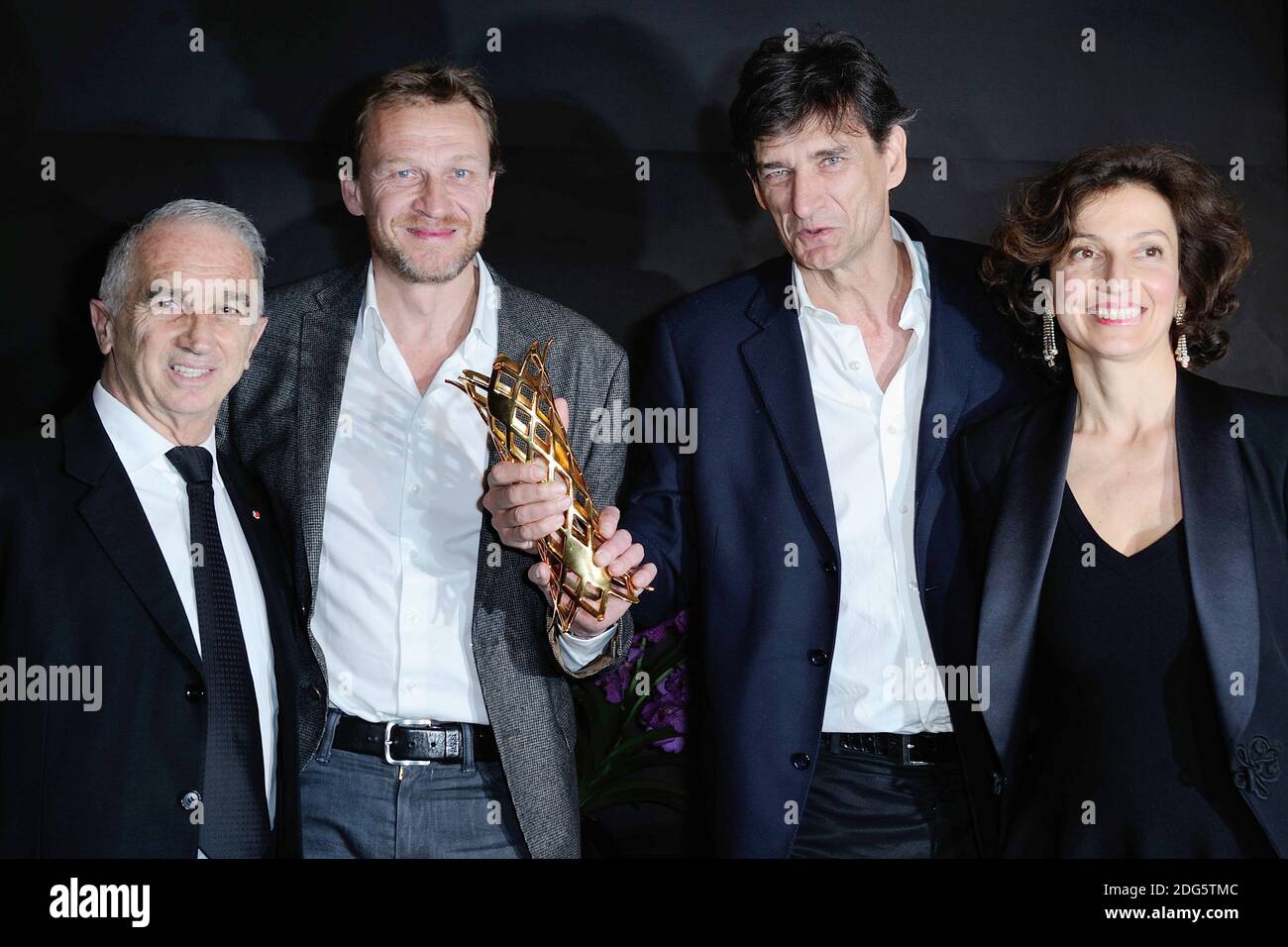 Alain Terzian, Nicolas Altmayer, Eric Altmayer et Audrey Azoulay ...