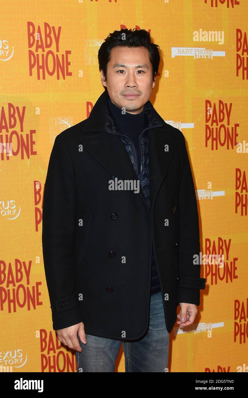 Frédéric Chau attends the Baby Phone Premiere at Ugc Normandie on 20 ...