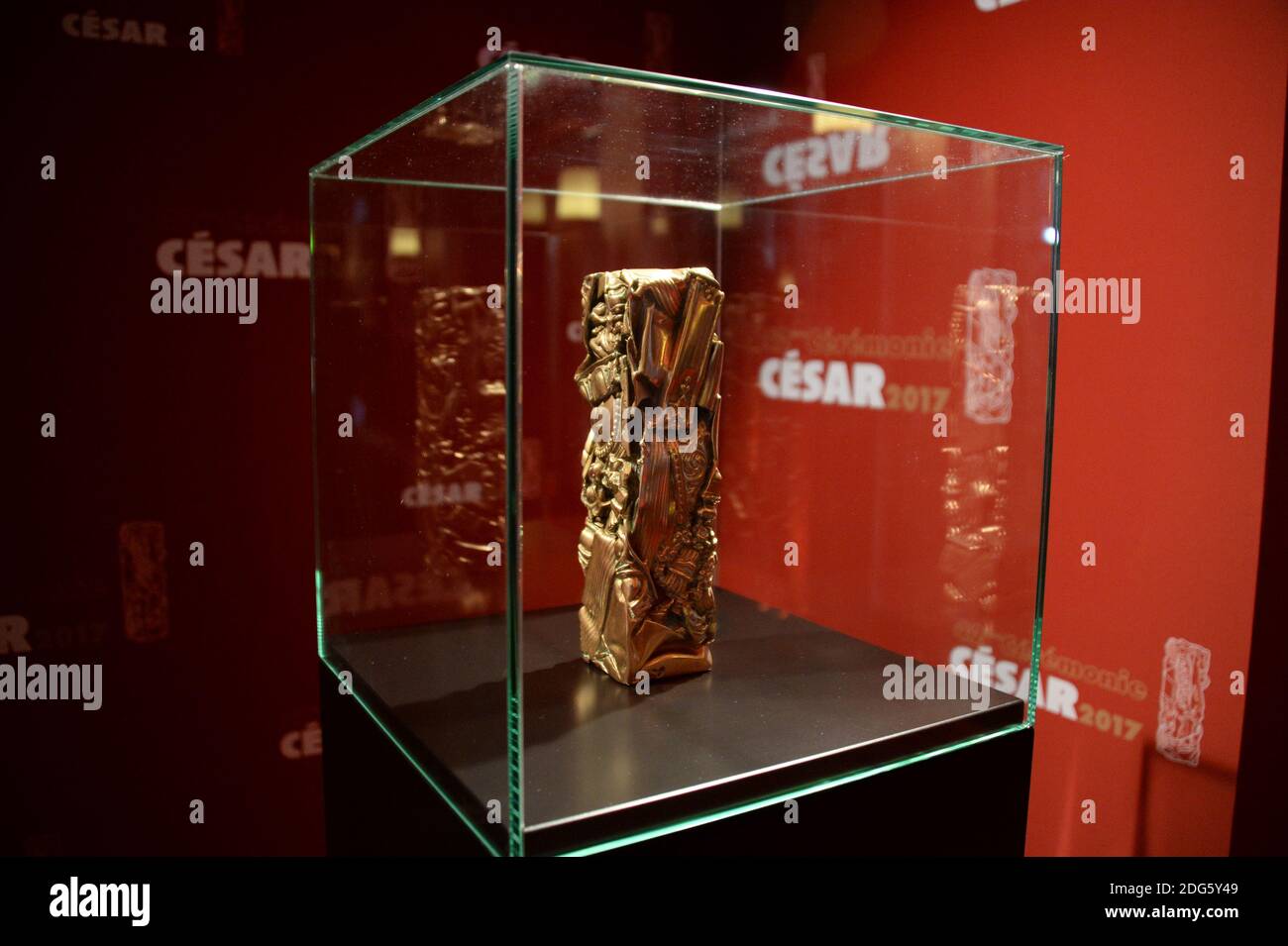 A Cesar trophy during the 42nd Annual Cesar Cinema Awards held at the ...