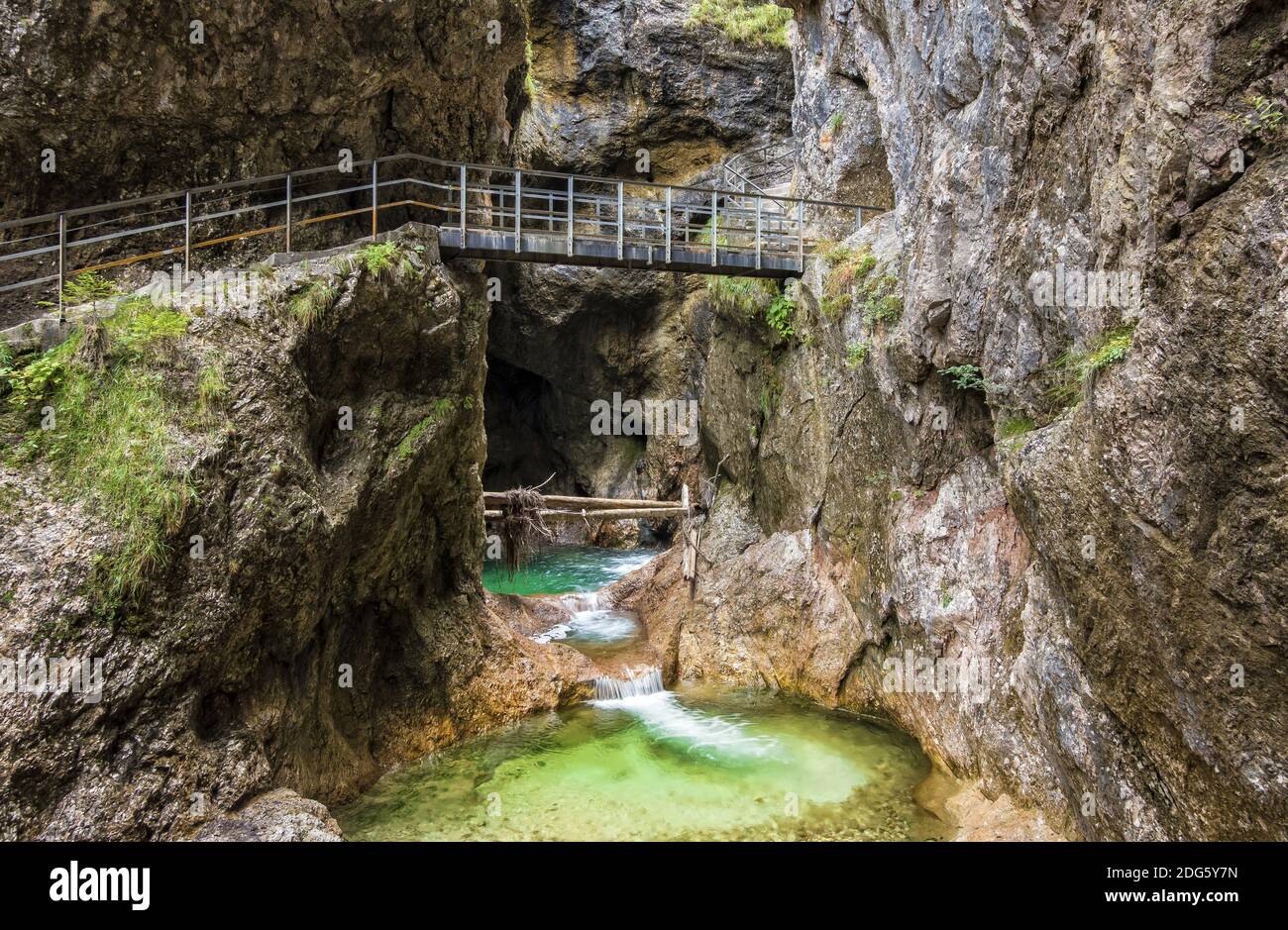 Almbachklamm gorge hi-res stock photography and images - Alamy