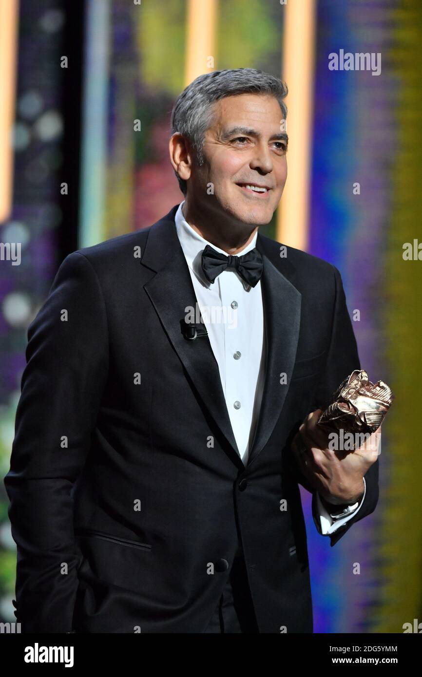 George Clooney during the 42nd Annual Cesar Film Awards ceremony held ...