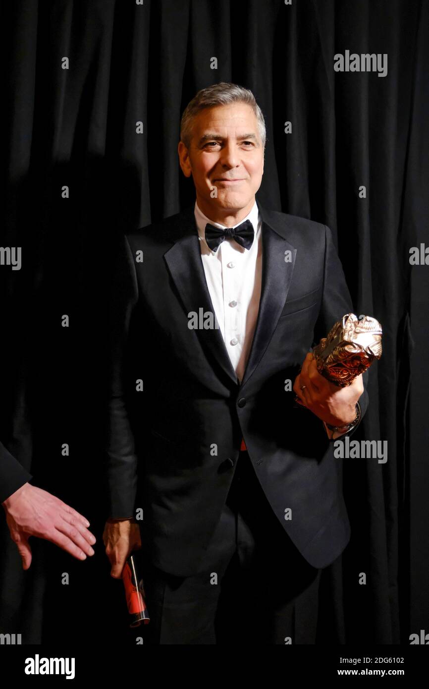 George Clooney during the 42nd Annual Cesar Film Awards ceremony held ...