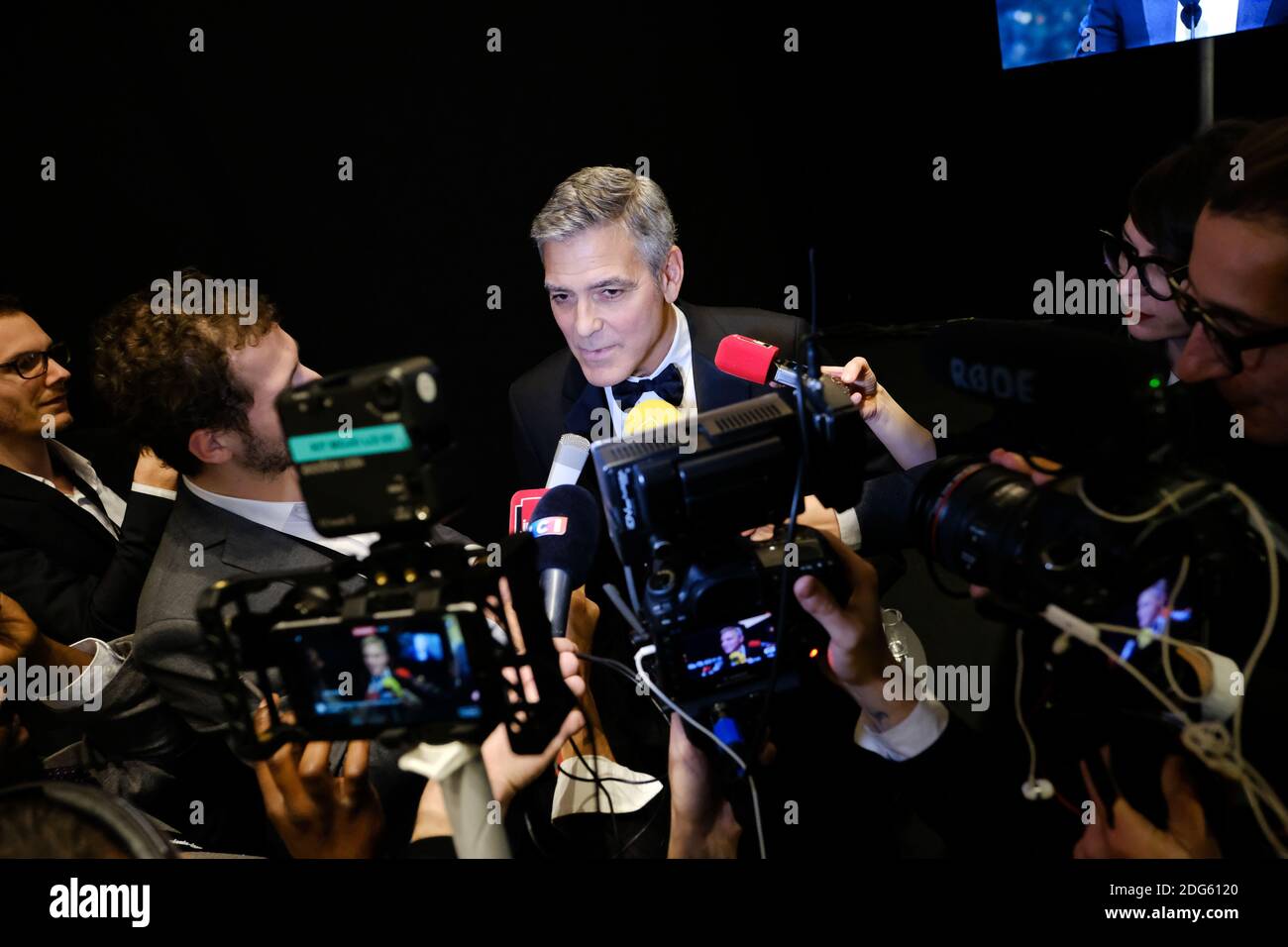 George Clooney during the 42nd Annual Cesar Film Awards ceremony held ...