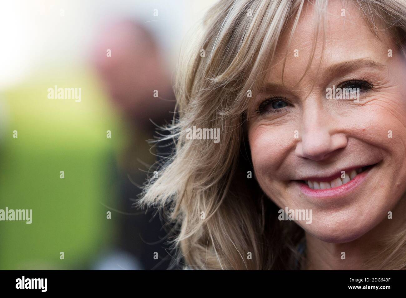 Euro Disney president Catherine Powell during a ceremony to mark the ...
