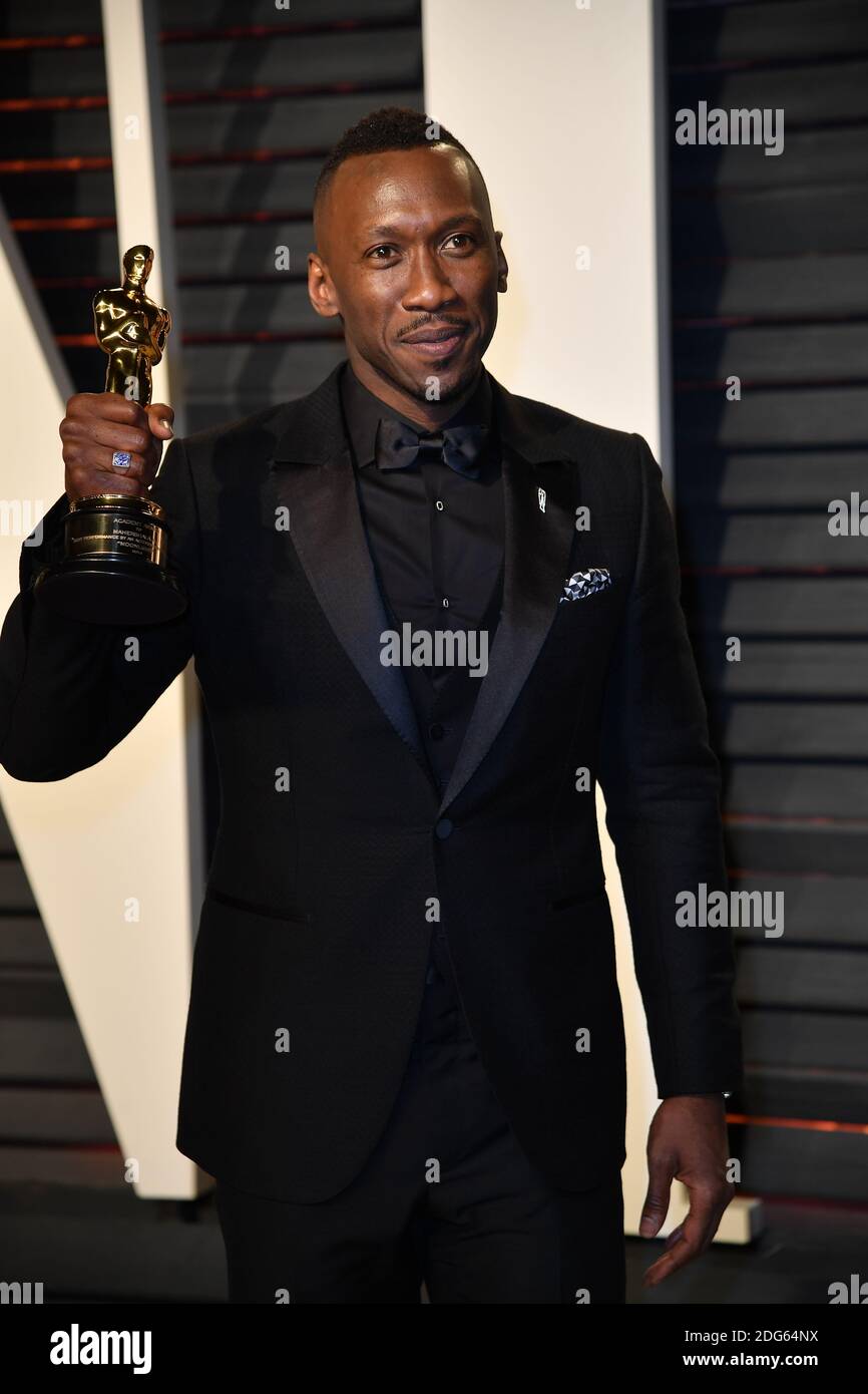 Mahershala Ali attending Vanity Fair Oscar Party 2017 Celebrating the ...