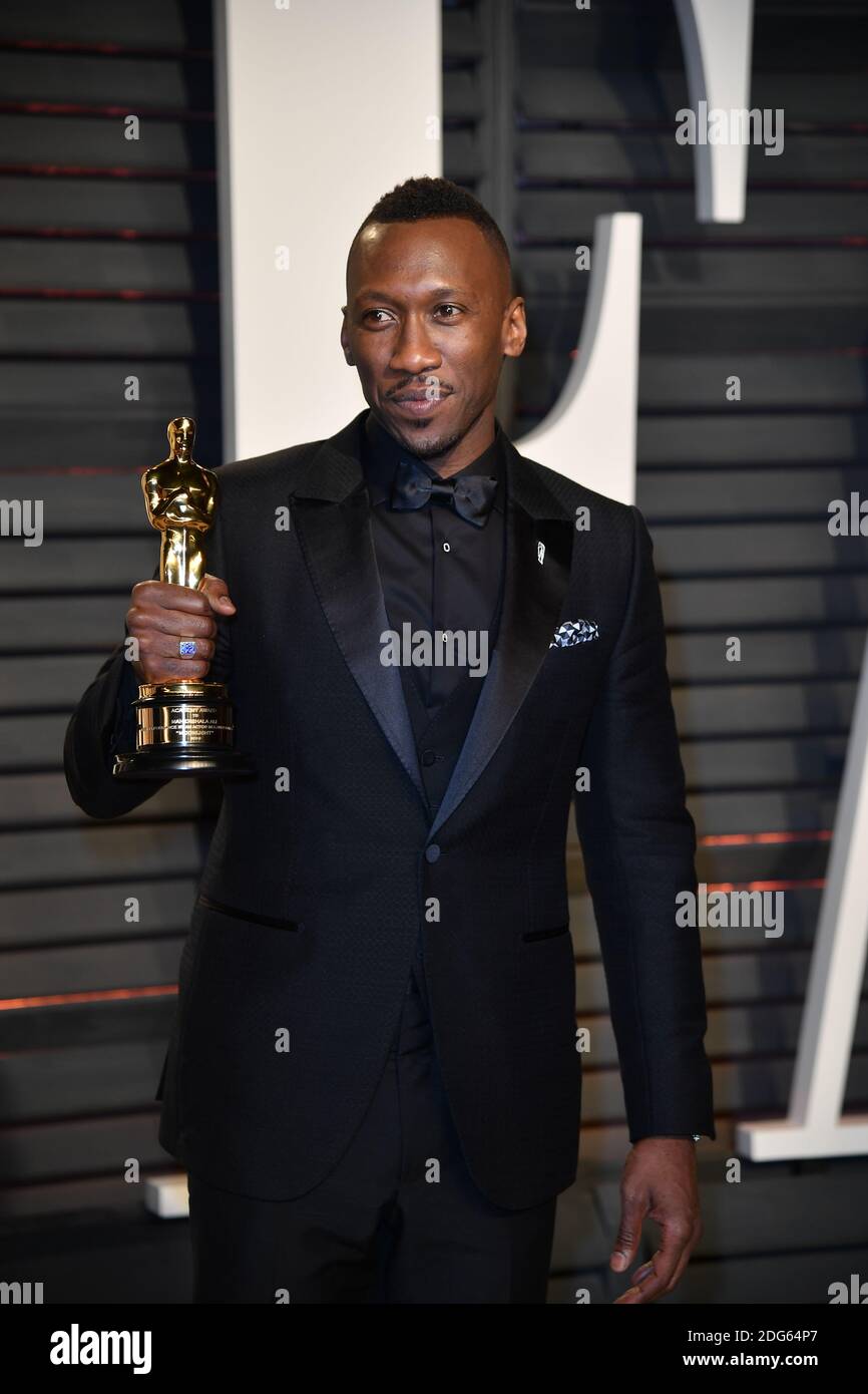 Mahershala Ali attending Vanity Fair Oscar Party 2017 Celebrating the ...