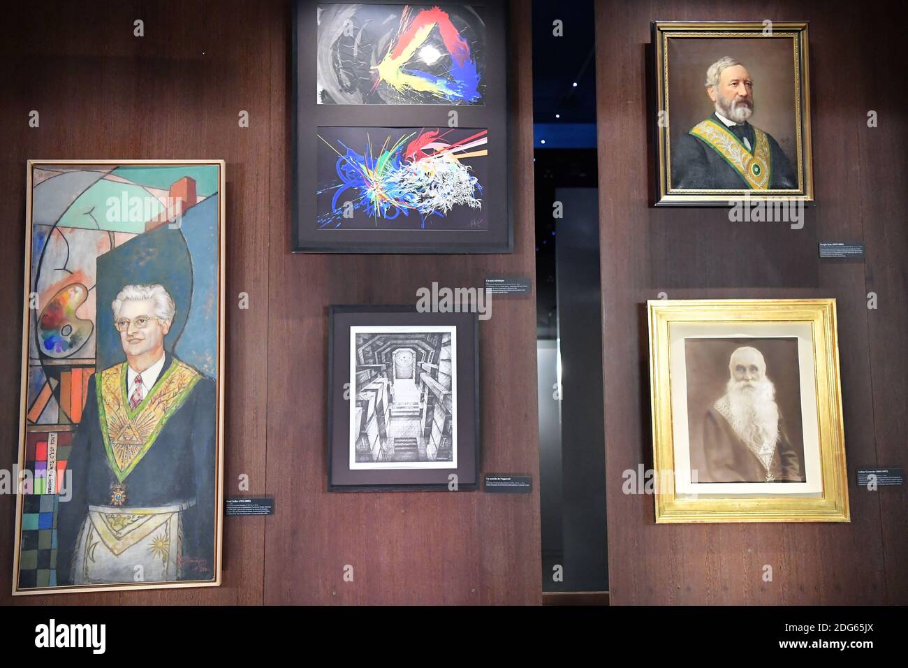 A general view of Musee de la Franc-Maconnerie at the occasion of the ...