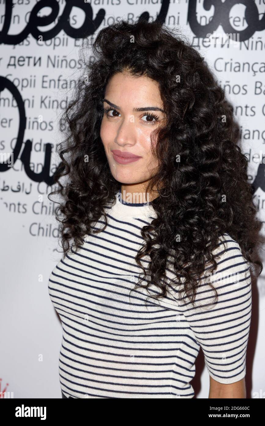 Sabrina Ouazani lors de son arrivee au 5e Gala de charite de l ...