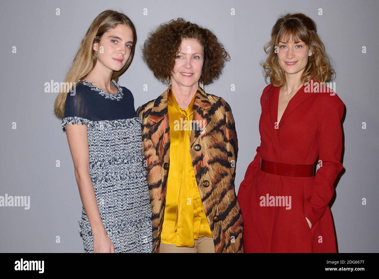 Dolores Doll, Catherine Vautrin and Mathilde Moulinat attending the ...