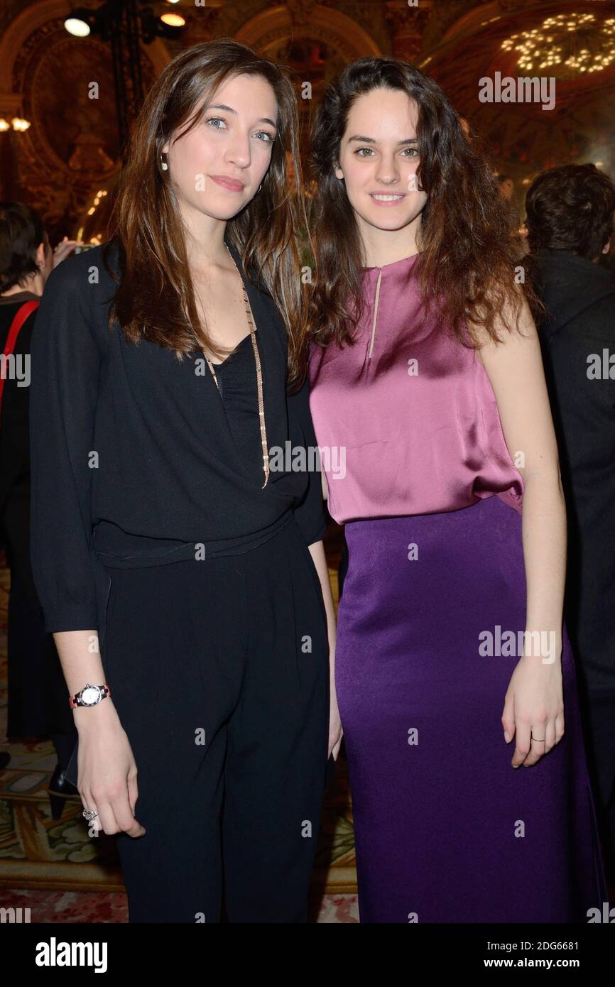 Camille Thomas and Noemie Merlant attending the Paule Ka show during ...