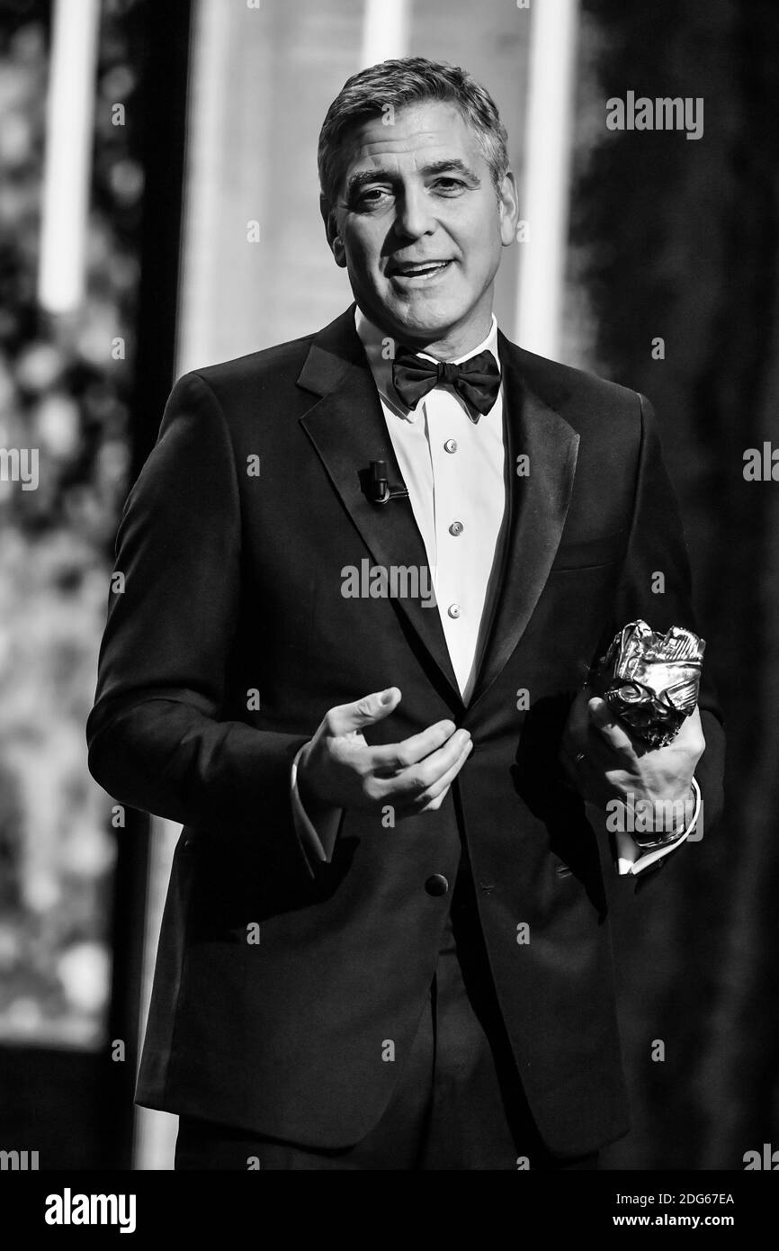 George Clooney during the 42nd Annual Cesar Film Awards ceremony held ...