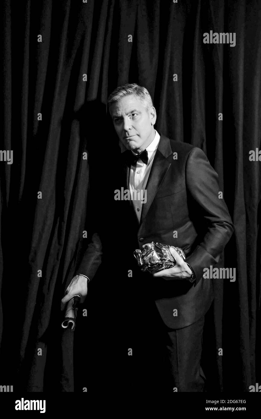 George Clooney during the 42nd Annual Cesar Film Awards ceremony held ...