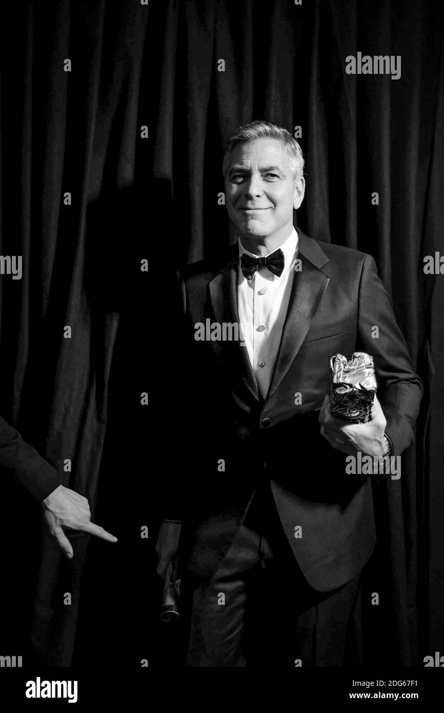 George Clooney during the 42nd Annual Cesar Film Awards ceremony held ...