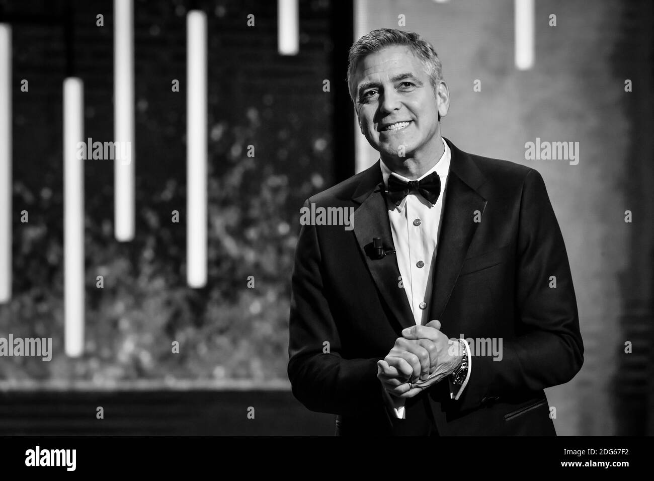 George Clooney during the 42nd Annual Cesar Film Awards ceremony held ...