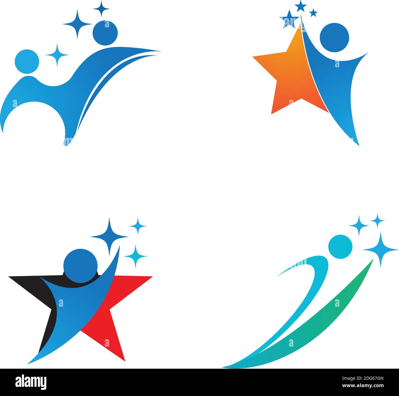 success star community illustration vector icon design Stock Vector ...