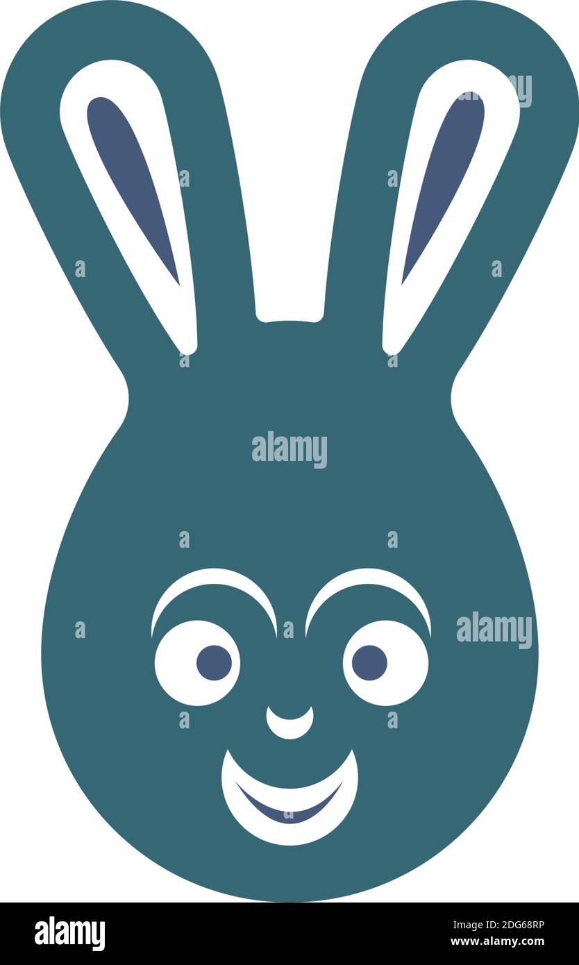rabbit logo vector icon template illustration Stock Vector Image & Art ...