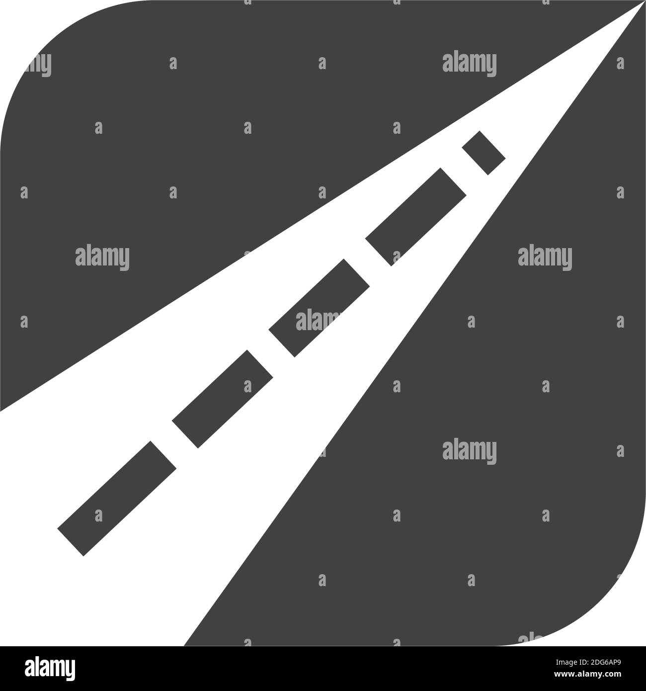 way logo vector template illustration Stock Vector Image & Art - Alamy