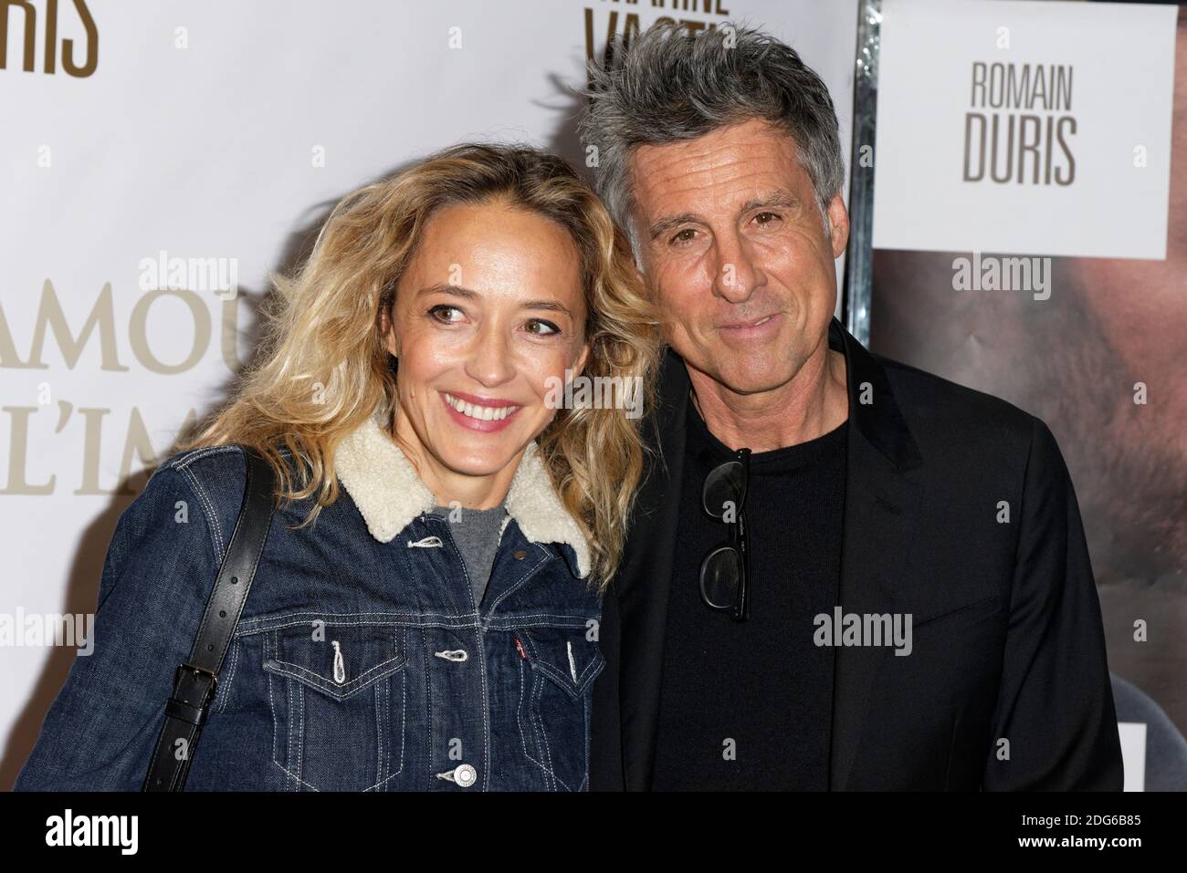 Helene de Fougerolles et Marc Simoncini lors de la premiere du film 'La ...
