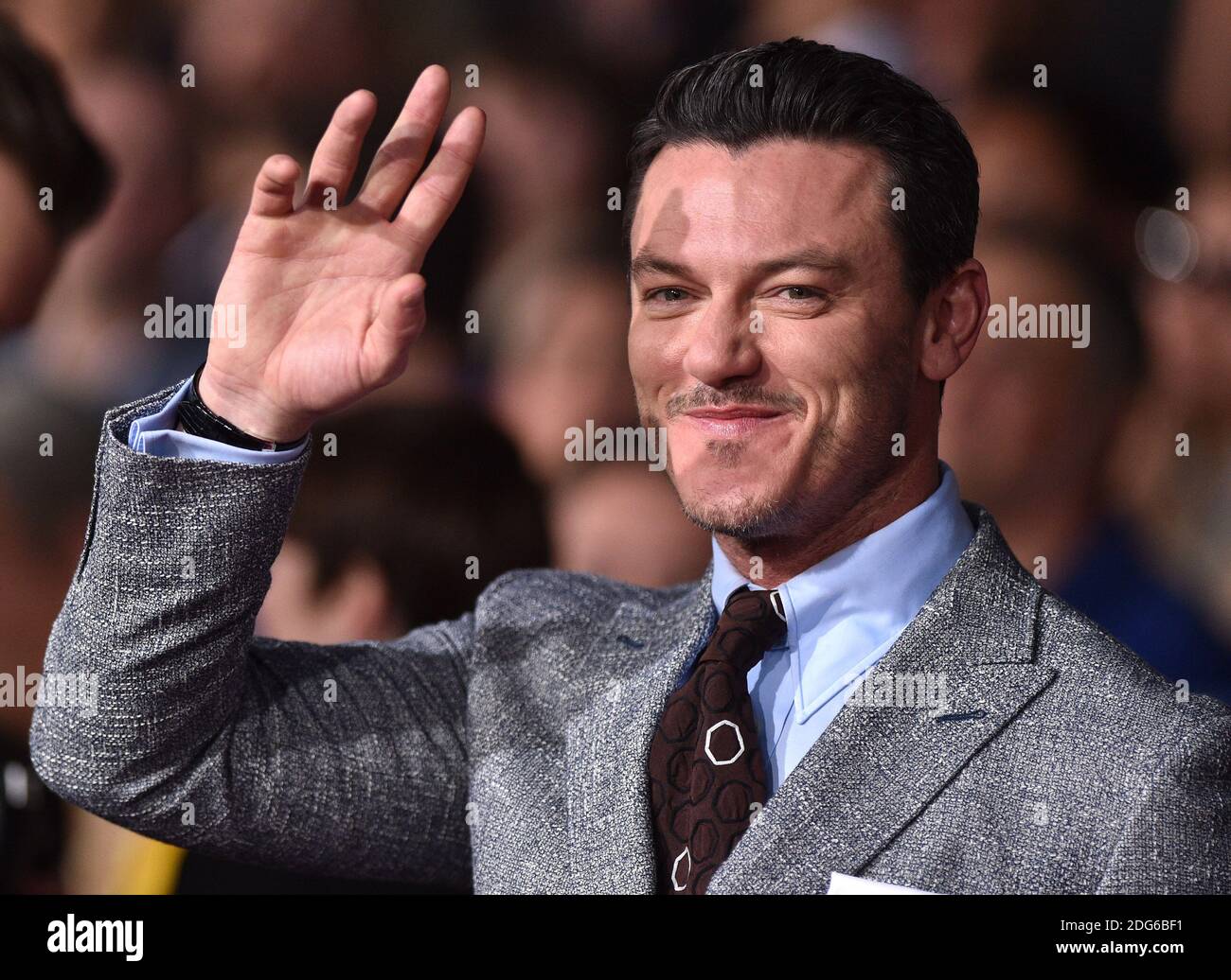 Luke Evans attends the Premiere of Disney's 'Beauty And The Beast' at ...