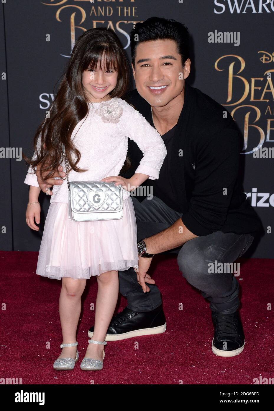 Mario Lopez attends the Premiere of Disney's 'Beauty And The Beast' at ...