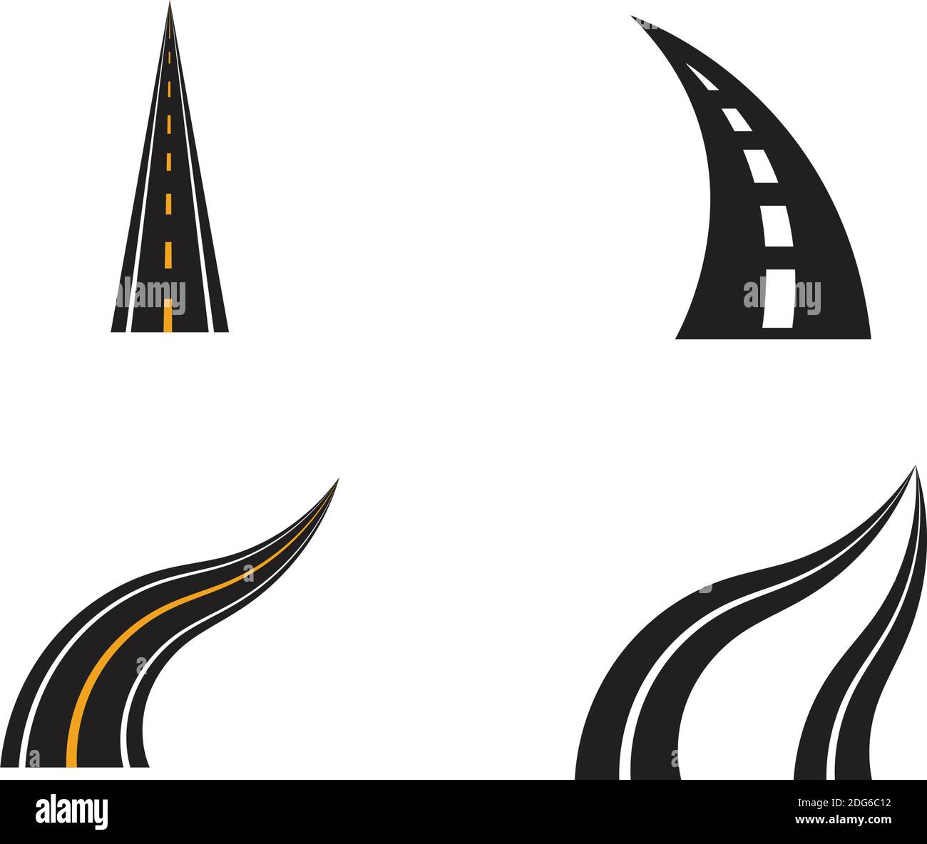 way logo vector template illustration Stock Vector Image & Art - Alamy