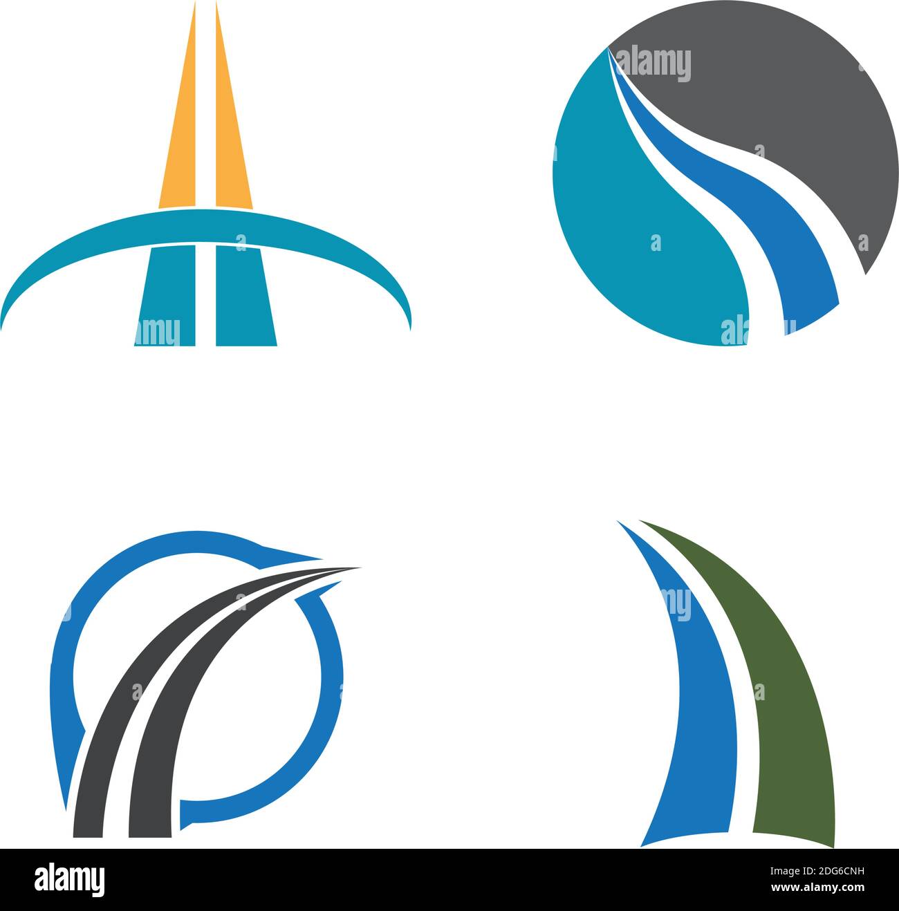 way logo vector template illustration Stock Vector Image & Art - Alamy