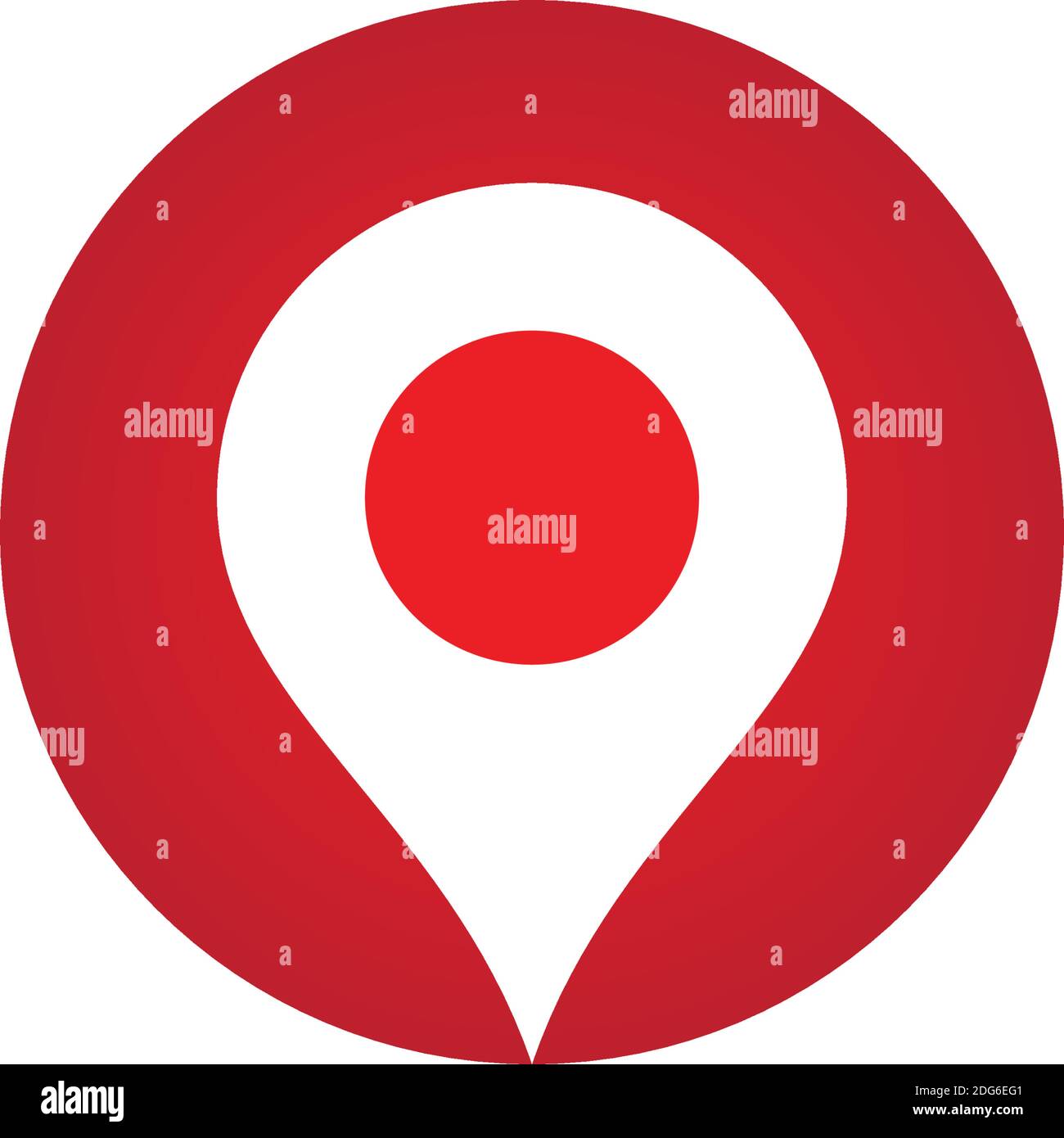 Location point Logo vector template Stock Vector Image & Art - Alamy