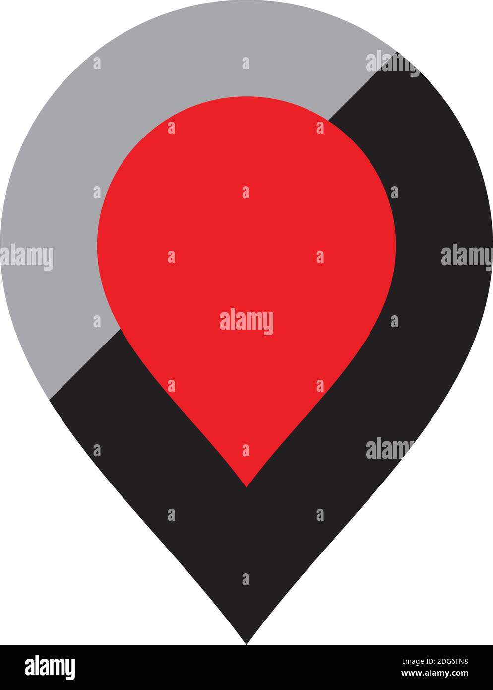 Location point Logo vector template Stock Vector Image & Art - Alamy