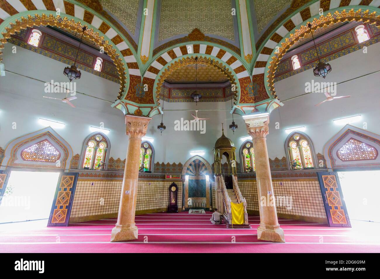The Grand Mosque of Medan in Sumatra, Indonesia Stock Photo - Alamy