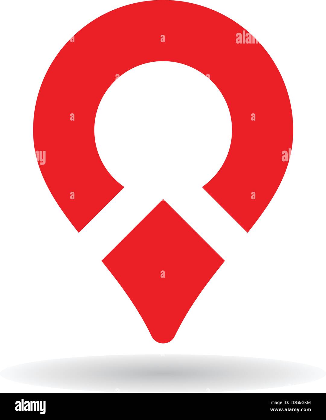 Location point Logo vector template Stock Vector Image & Art - Alamy