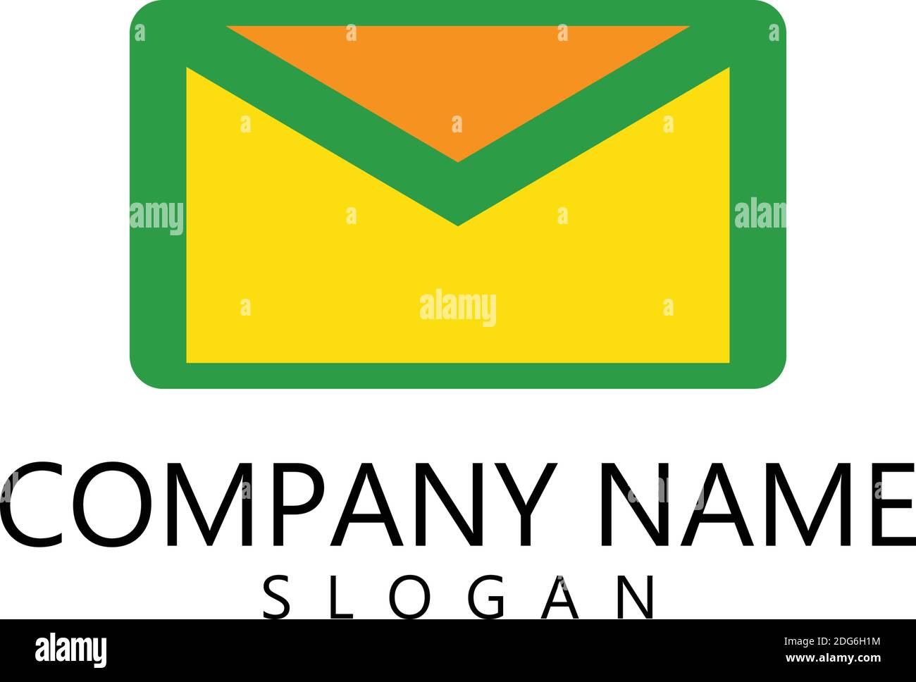 Mail logo vector template icon Stock Vector Image & Art - Alamy