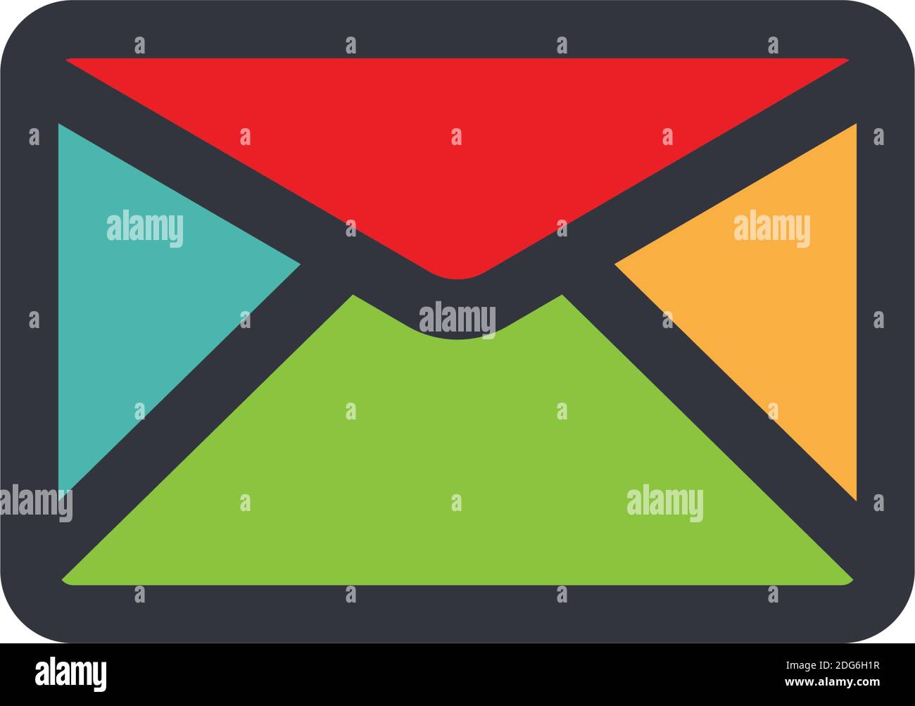 Mail logo vector template icon Stock Vector Image & Art - Alamy