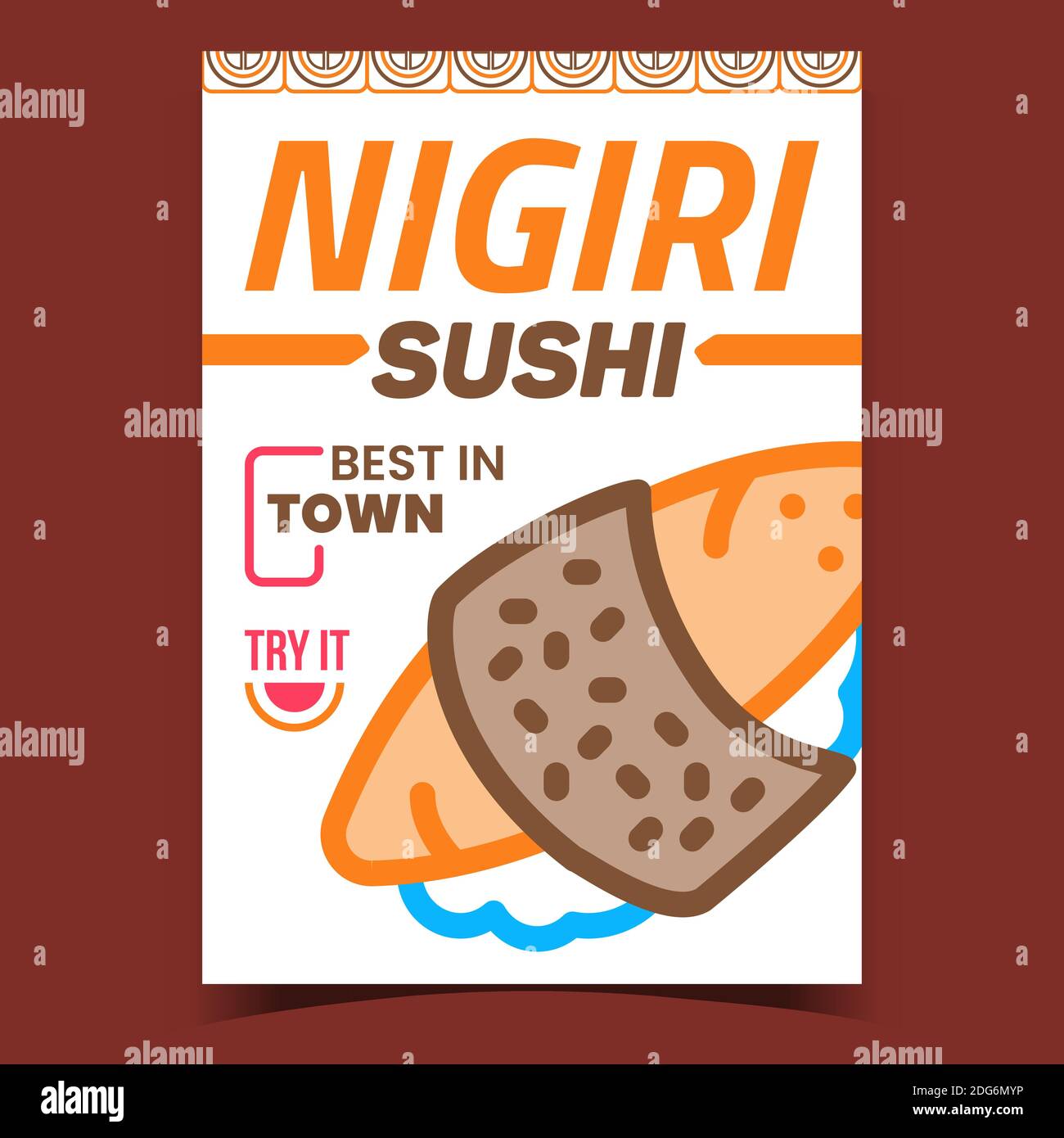 Nigiri sushi creative promotional hi-res stock photography and images ...