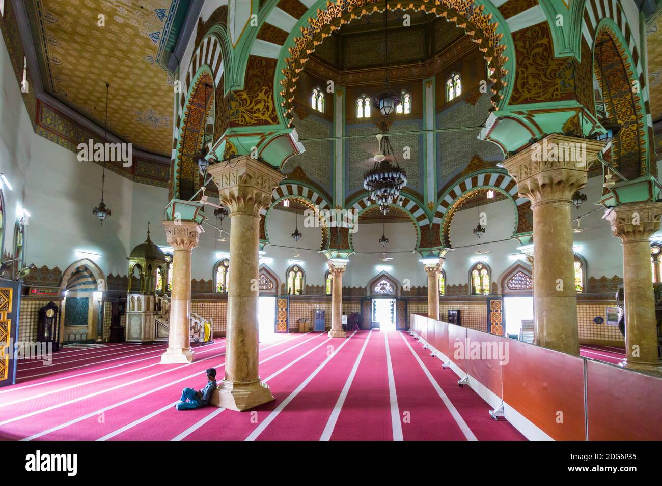 The Grand Mosque of Medan in Sumatra, Indonesia Stock Photo - Alamy